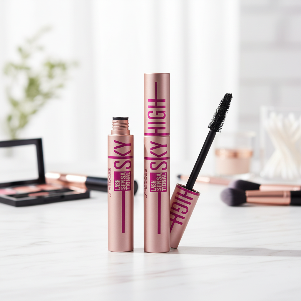 Waterproof Black Mascara - Long-lasting, Smudge-proof, Fade-resistant ...