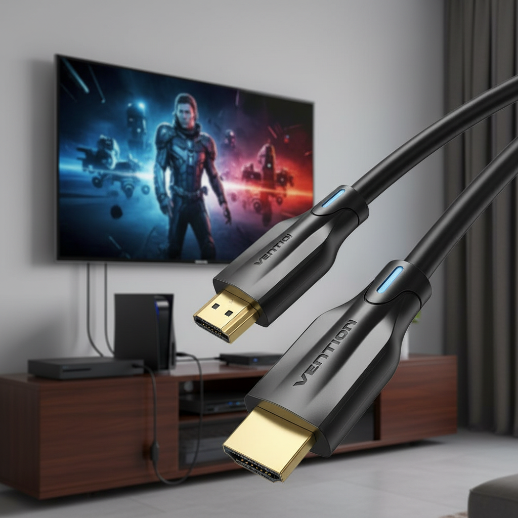 Vention HDMI 2.1 Cable for PC Monitor PS5 TV Nintendo Switch 8K 4K ...
