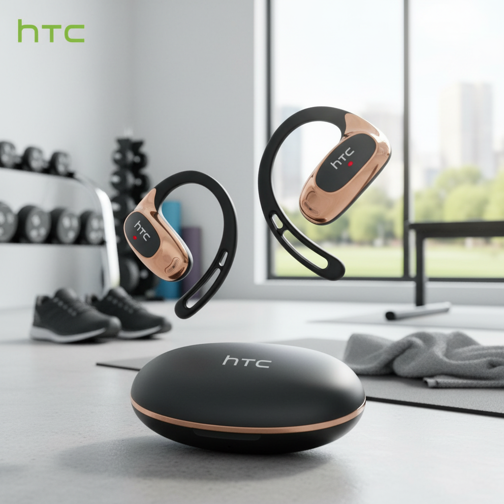 HTC NE35 Earbuds AI Translation Bluetooth 6.0 In-Ear HiFi Stereo IPX5 ...