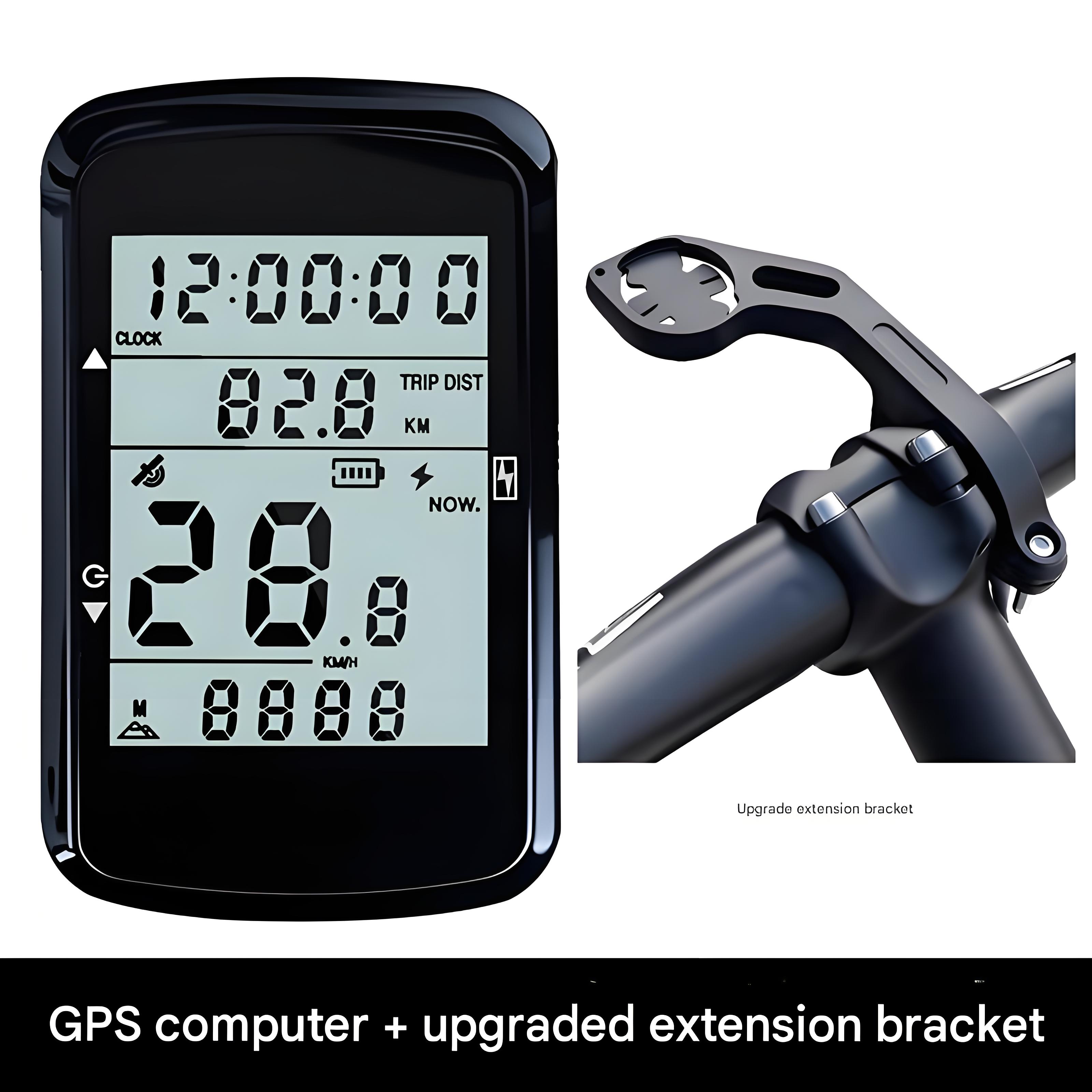 Bicycle Computer Wireless Gps Bike Speedometer Mtb Road Bike Cycling ...
