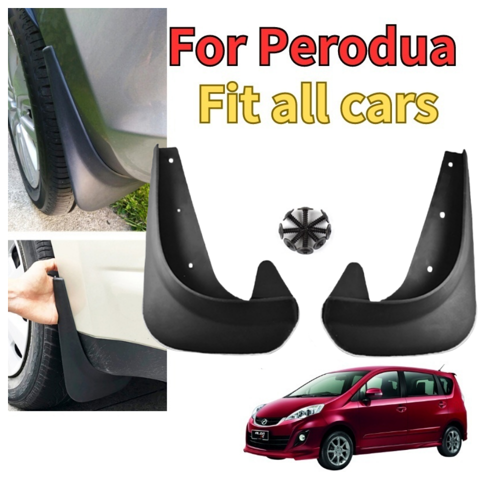 Universal Car SUV Pickup Van Mud Flaps Mudguards Front Rear Fender ...