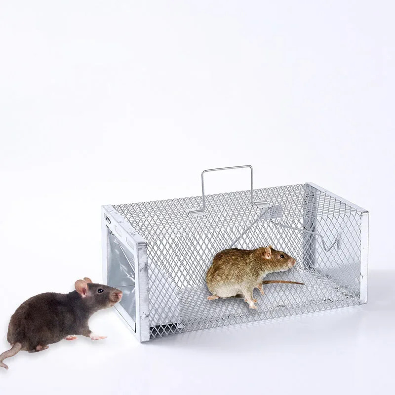 Automatic Metal Mouse Trap - Continuous Catch Cage for Household Rodent ...