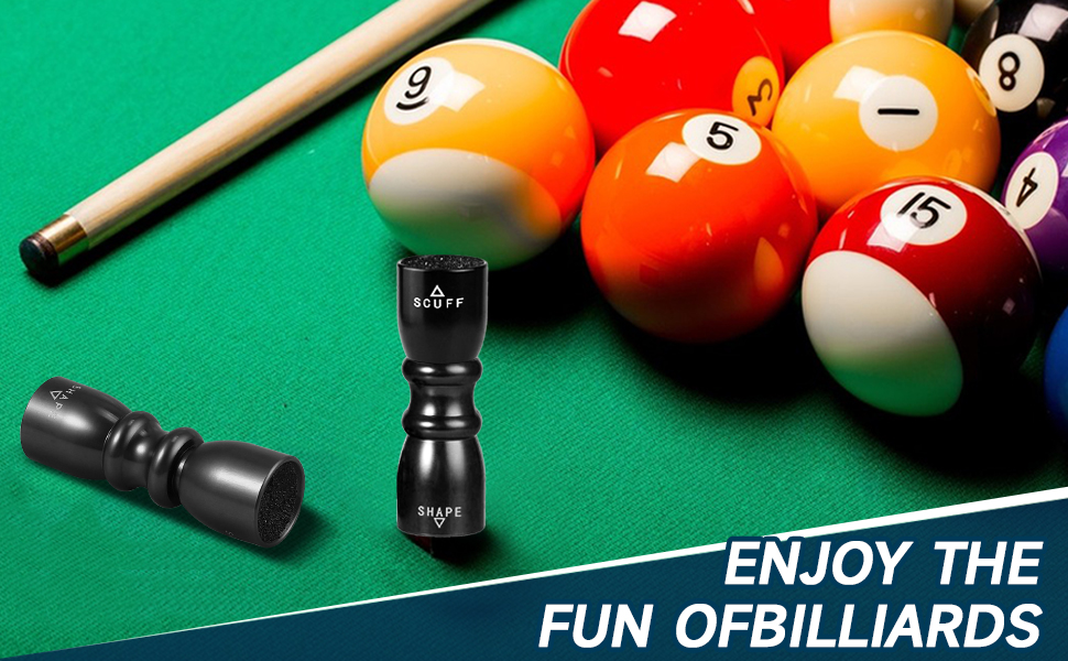 Billiard Snooker Bow Tie 3-in-1 Cue Tip Tool: Shaper, Sharpener, Tip ...