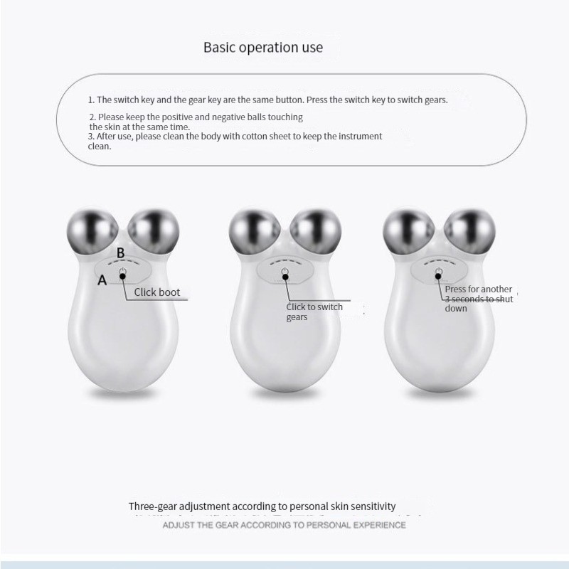 Mini Microcurrent Facial Device – USB Face Sculpting Tool for Lifting ...