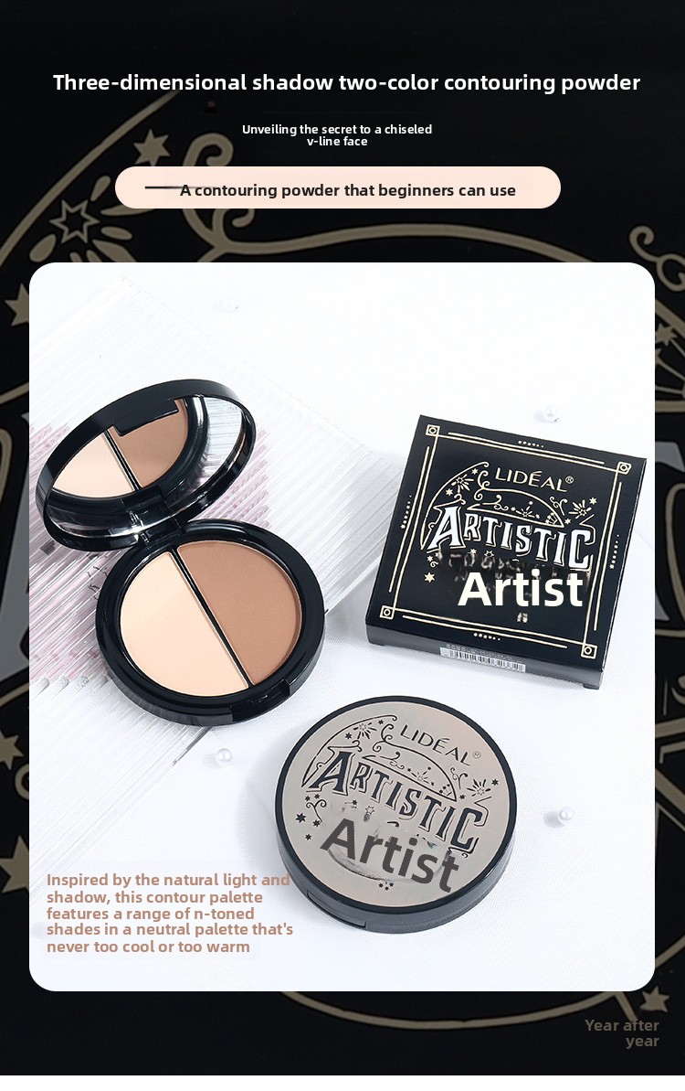 PRO Contour Kit Lingdian Dual-Color Palette - Face & Nose Sculpting ...