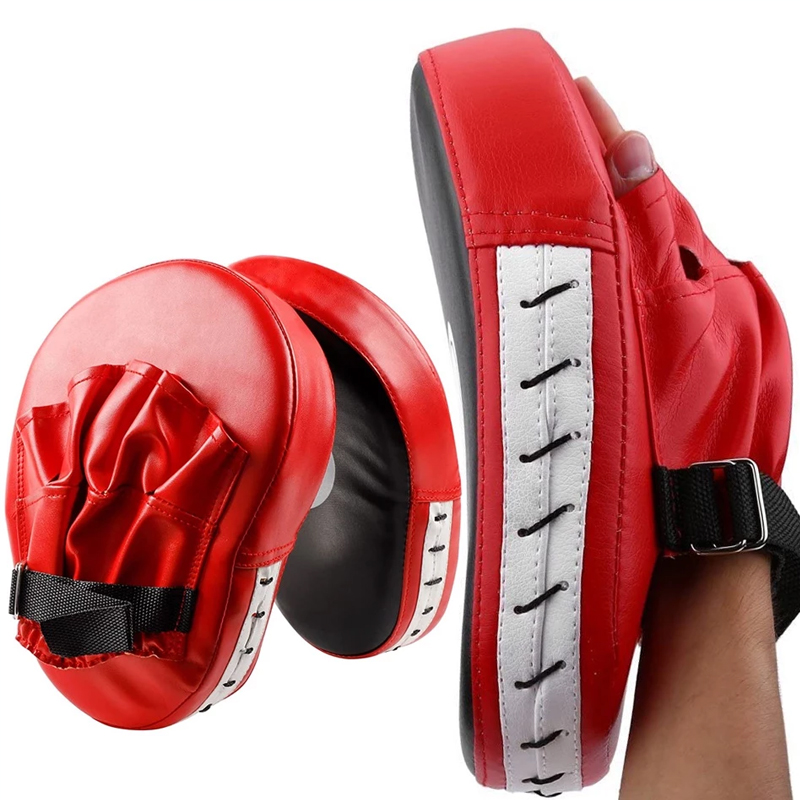 Boxer Target Training Pad - Curved Hand Target for Sanda/Taekwondo, PU ...