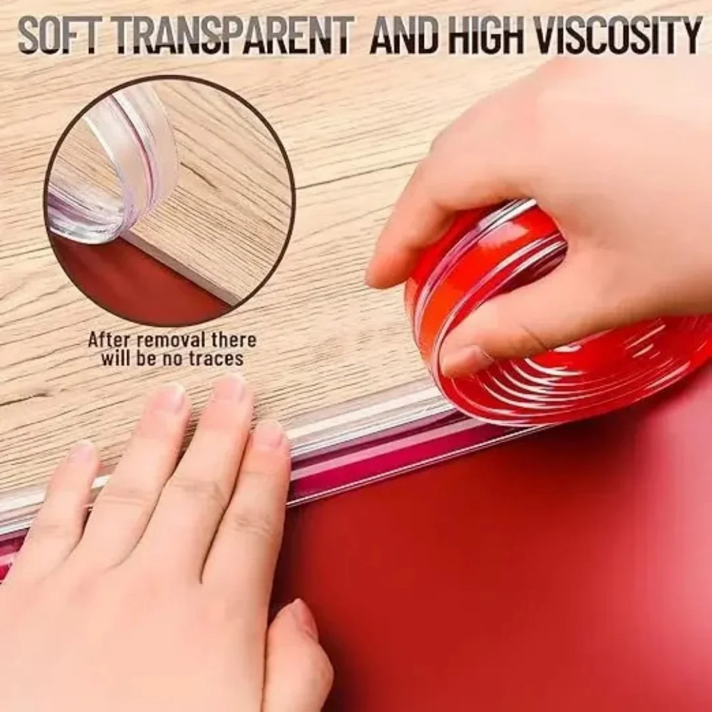 1m Table Edge Guard Furniture Corner Protector Strip Self Adhesive ...