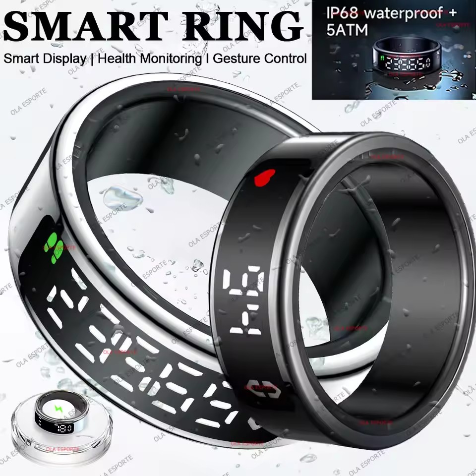 Samsung Smart Ring with New Screen, Wireless Charging, LED Display ...