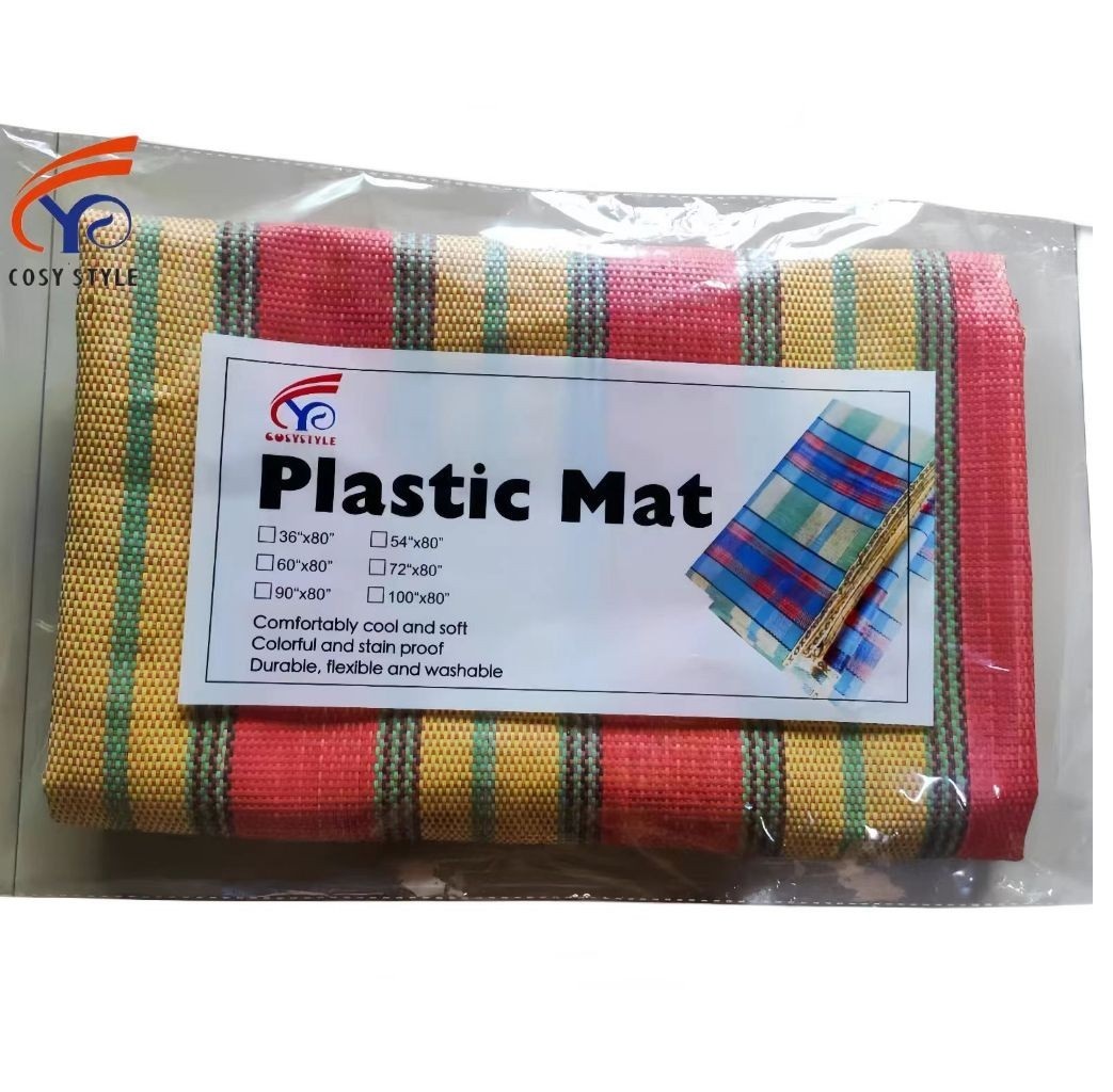 Plastic Banig Mat Sleeping/Picnic Mat Foldable Washable Outdoor Indoor ...