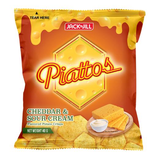 Piattos Cheddar & Sour Cream (40g) | Shopee Philippines