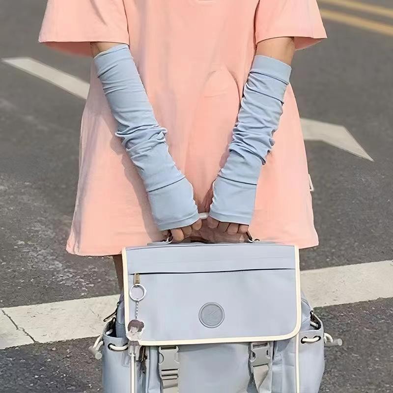 Outdoor Thin Anime Gloves Cosplay Y2K Darkly Ninja Mitten Oversleeve ...