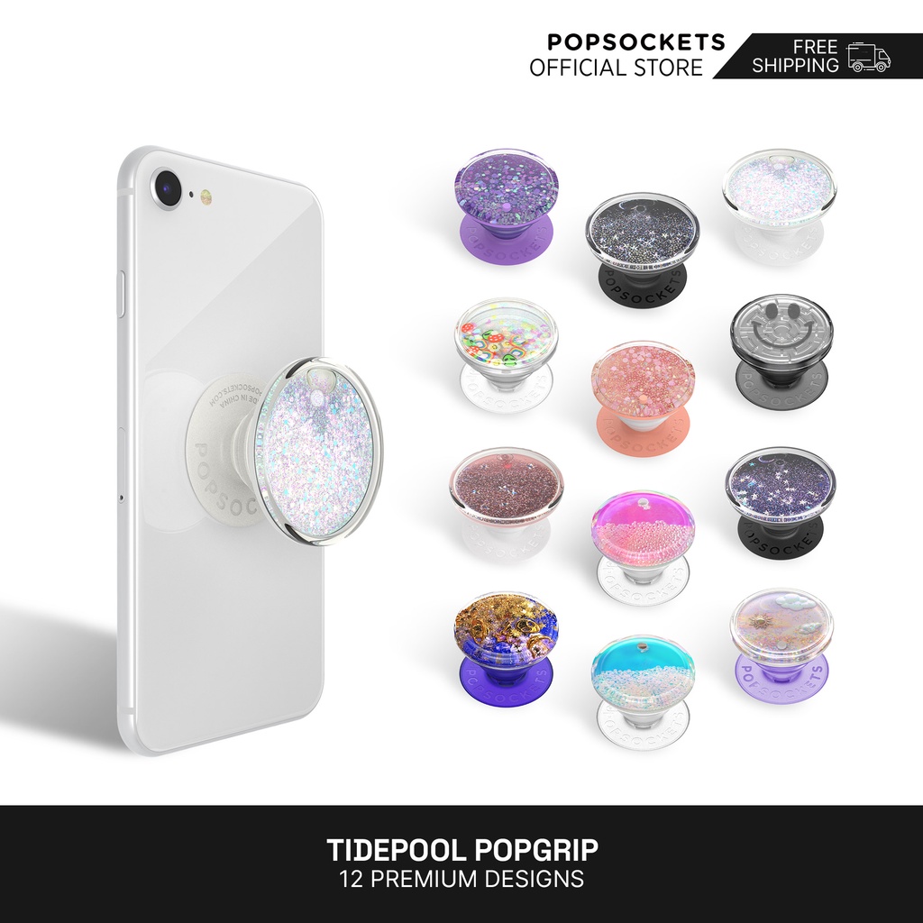 PopSockets Tidepool PopGrip - The Premium Phone Grip | Shopee Philippines