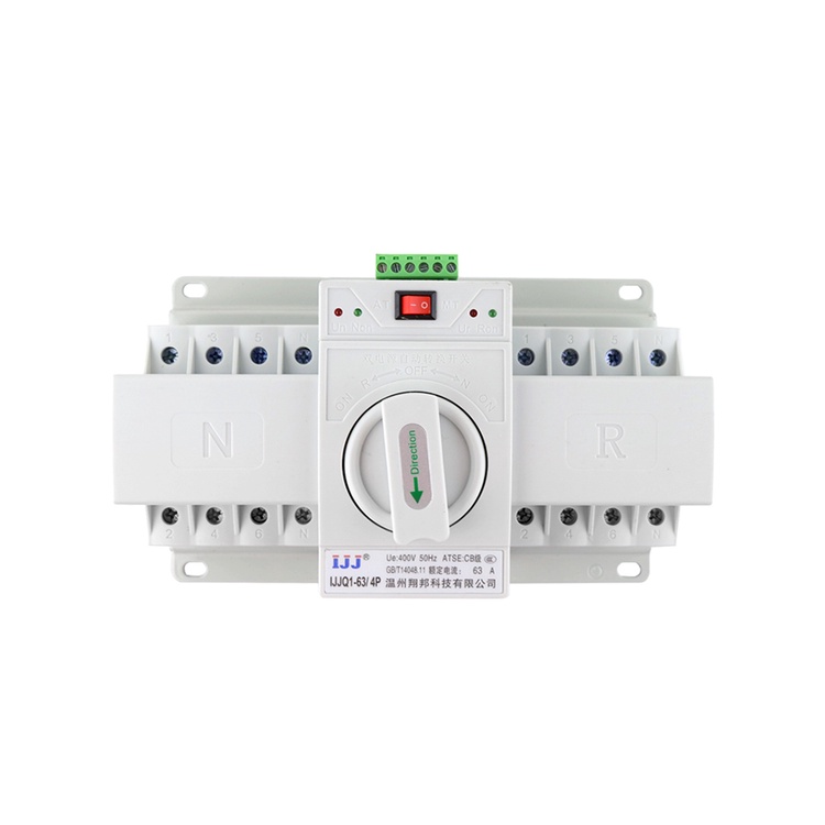 JLD 3P/4P 63A 220V ATS MCB type Dual Power Automatic Transfer Switch ...