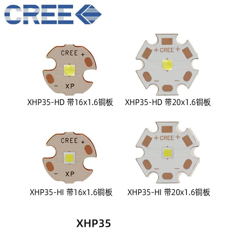 CREE XHP35 HD/HI LED 13W 3535 Flashlight Part White Light 6500K | Shopee Philippines