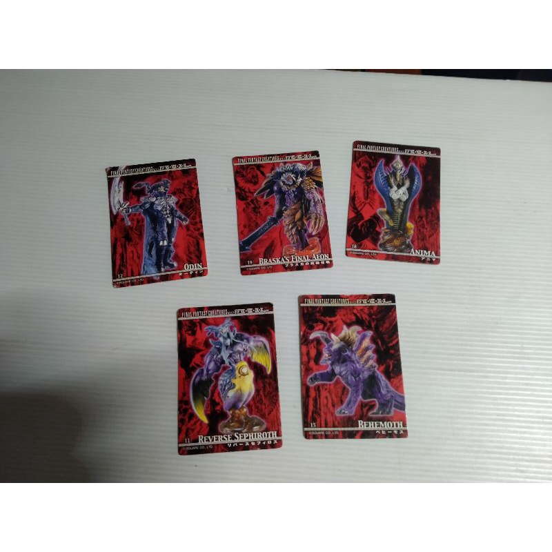 Final FANTASY CREATURES Card | Shopee Philippines