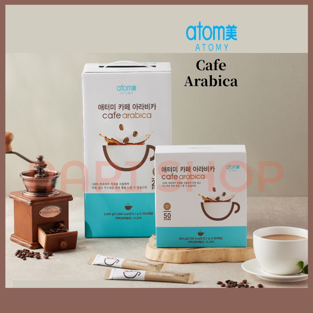 [Atomy] Cafe Arabica Coffee (10T 30T) Natural Casein l 100% Arabica ...