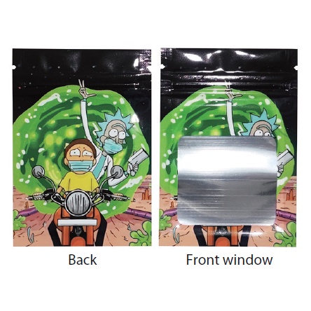 100Pcs hologram cartoon candy CBD gum gift bag ziplock | Shopee Philippines