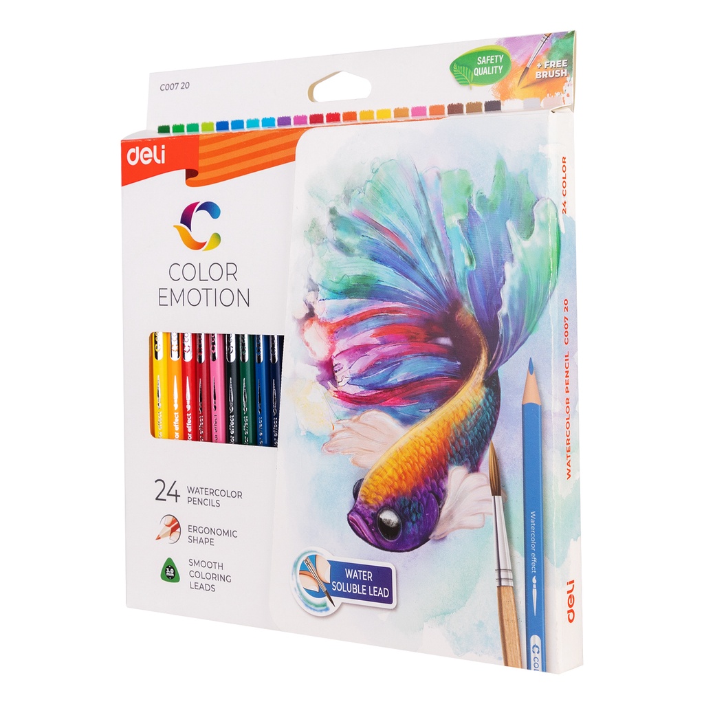 Deli Deli Deli Deli | Colored Pencils (Watercolor Pencil) Color Emotion ...