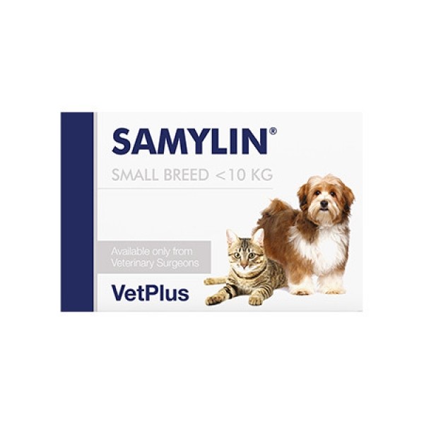 [VetPlus] SAMYLIN Small Breed for Dogs & Cats (30 Tablets/Sachets ...