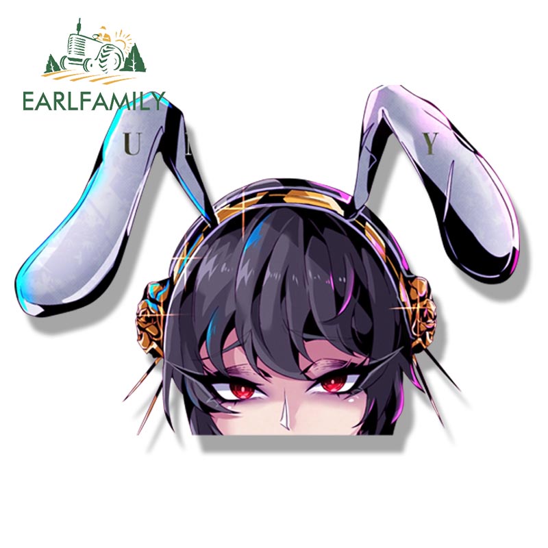 EARLFAMILY Gothic Yor Forger Fanart Car Sticker Anime Spy X Family ...