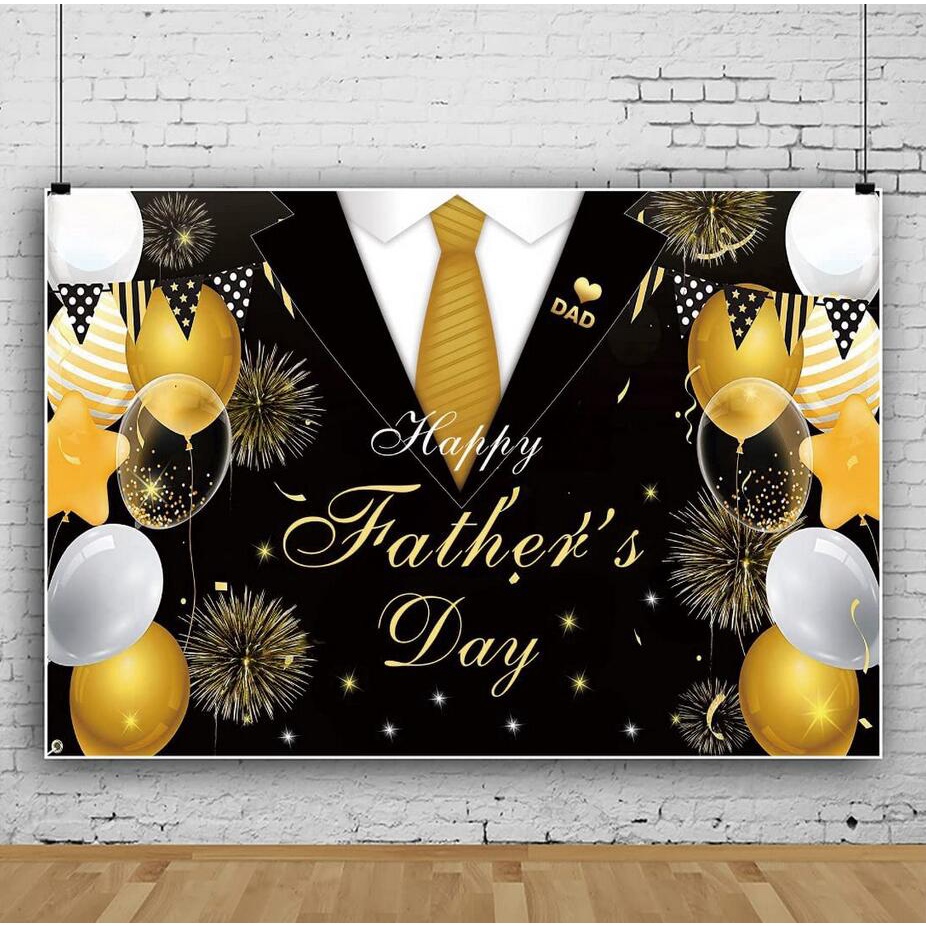 7x5ft Happy Father's Day Backdrop for Party Decoration Father's Day ...