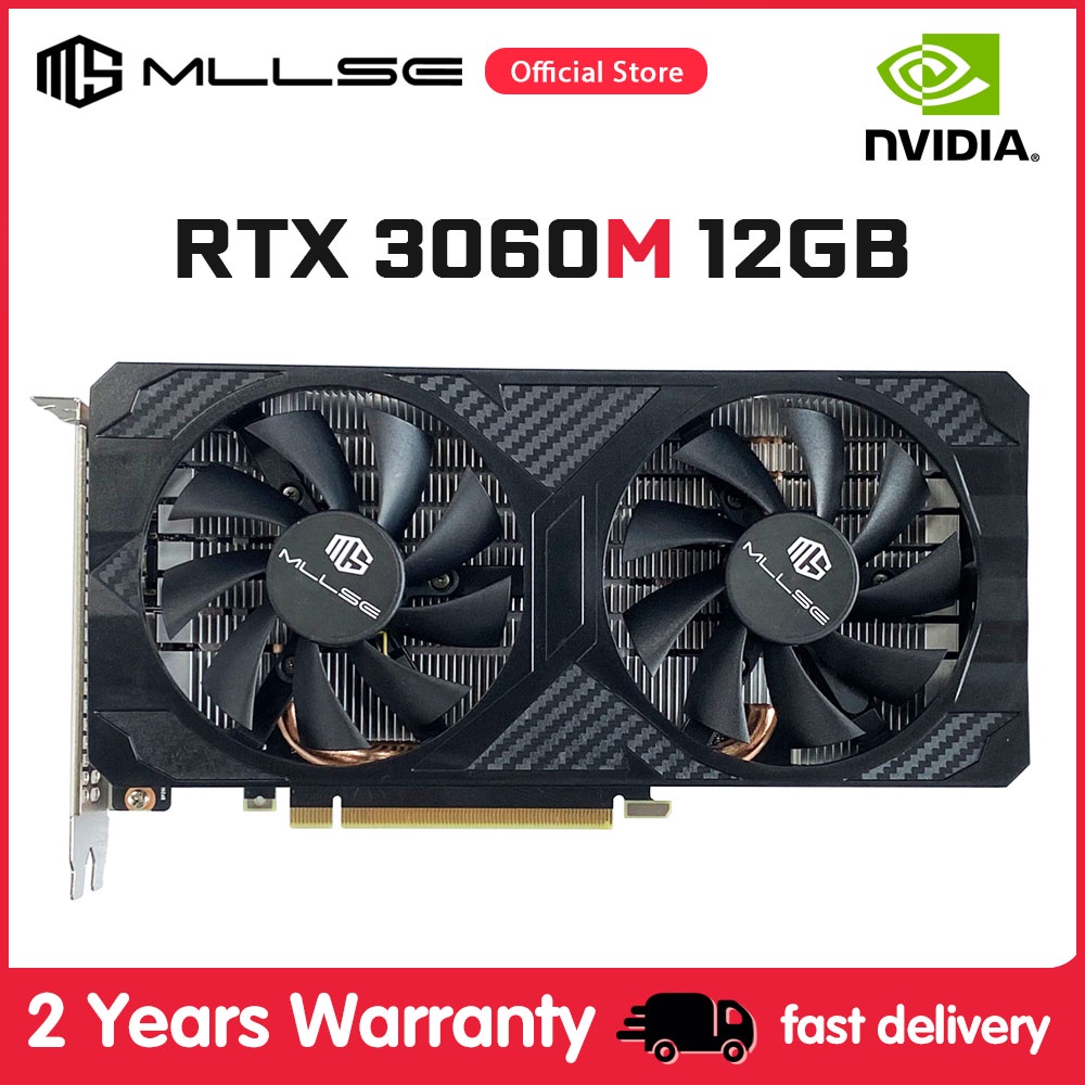 MLLSE Graphics Cards RTX 3060M 12G GDDR6 GPU 192bit DP*2 HDMI*2 PCI ...
