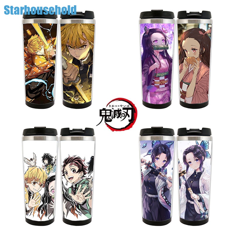 Anime kimetsu no yaiba water cup Demon Slayer Zenitsu Tanjirou cup ...