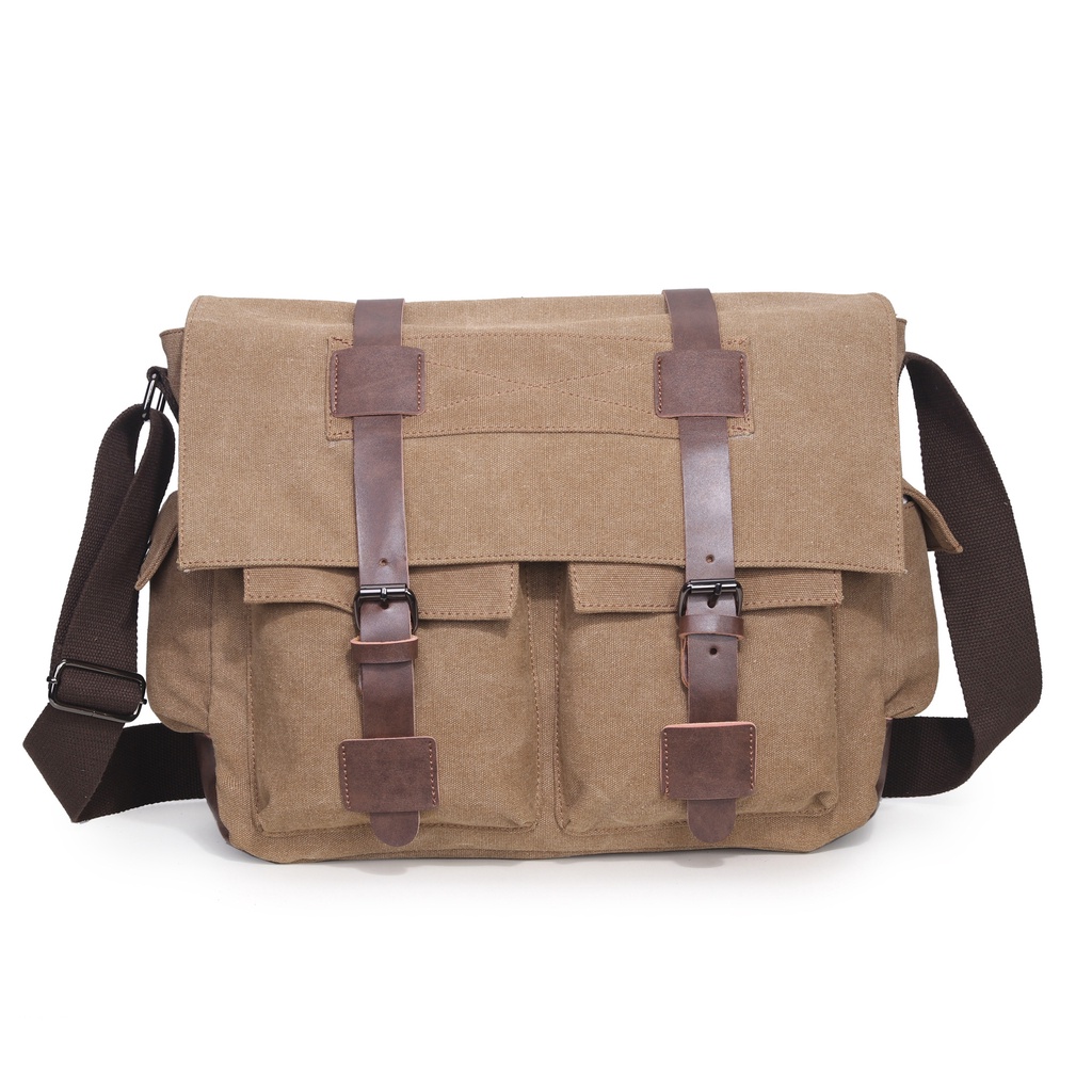 Canvas Casual Business Messenger Bag Hip-Hop Street Men's Computer ...