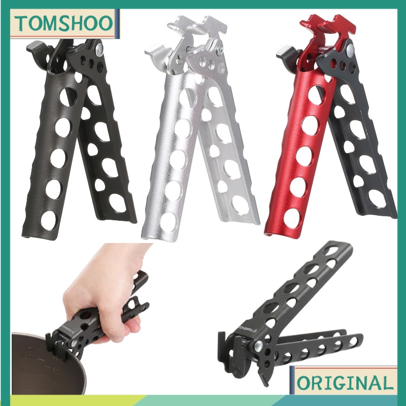 [PF NEW] TOMSHOO Aluminum Pot Lifter Camping Pot Pan Grip Handle ...