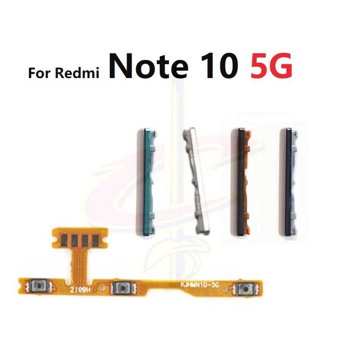 Power on off switch volume button flex For Redmi Note 10 5G (No 4G) | Shopee Philippines