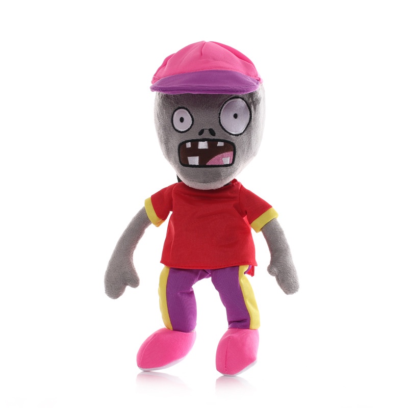 Plants vs Zombies Plush Toy 30cm New PVZ Pink Duck Tongue Hat Zombie ...