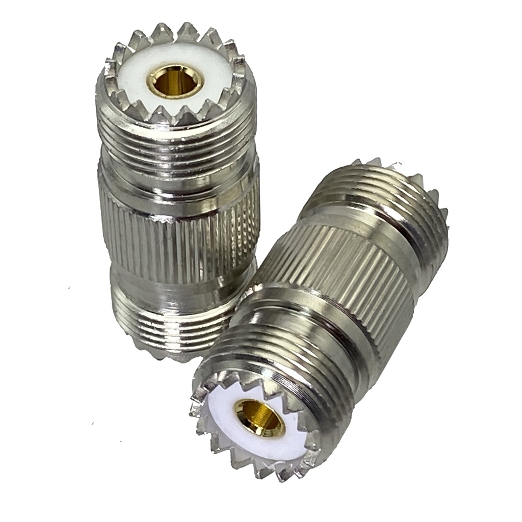 1pc UHF SO239 Female to UHF Female RF Coax Adapter Connector | Shopee ...