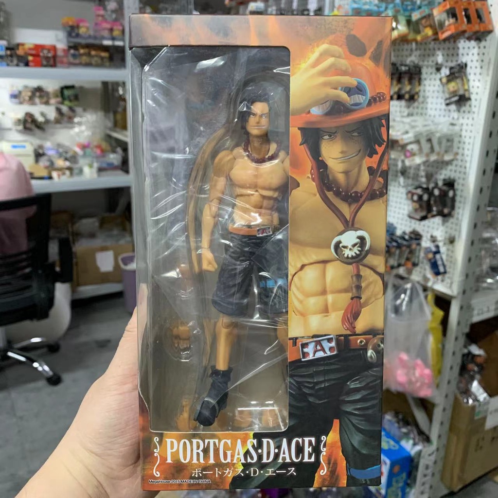 MegaHouse One Piece Luffy Zoro Ace Change Face Anime Articulado Action ...