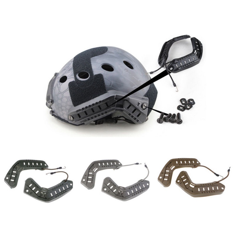 LUC Helmet Rail Mount FAST Helmet Attachment ARC Helmet Mount Rail Fast ...