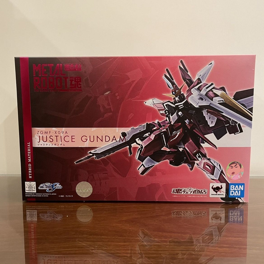 Bandai Metal Robot Spirits JUSTICE GUNDAM Completed Model | Shopee ...