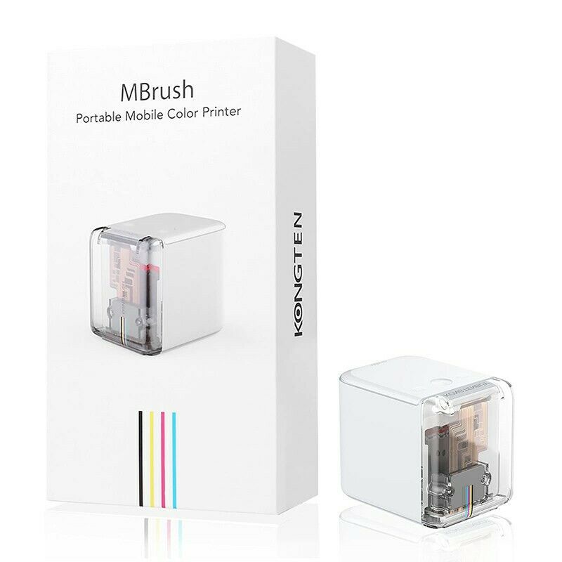 MBrush Mobile Printer Portable Color Printer Handheld Barcode Printer ...
