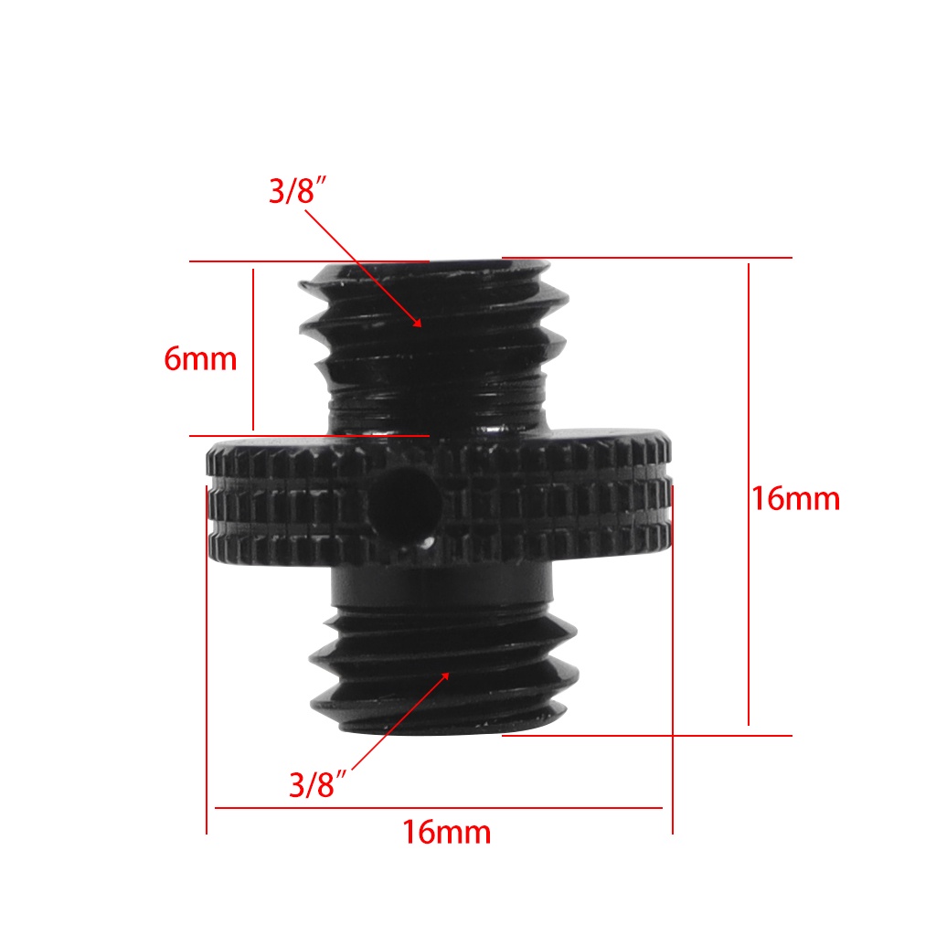 BGNing 1/4'' to 3/8inch Screw Male to Female Thread Screw Mount ...