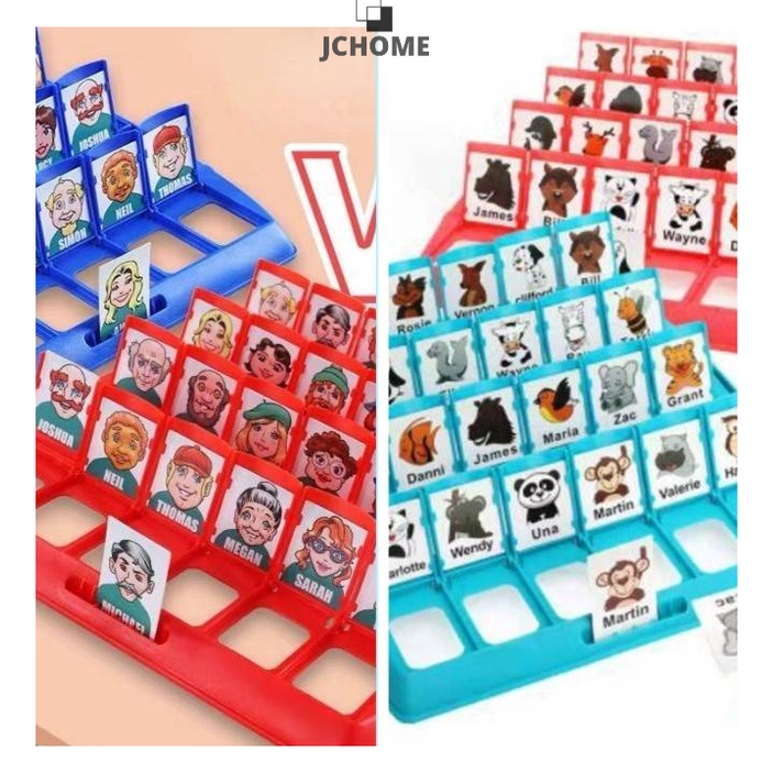 Guess Who I Am Card Desktop Personal Interactive Game Exercise Logical ...