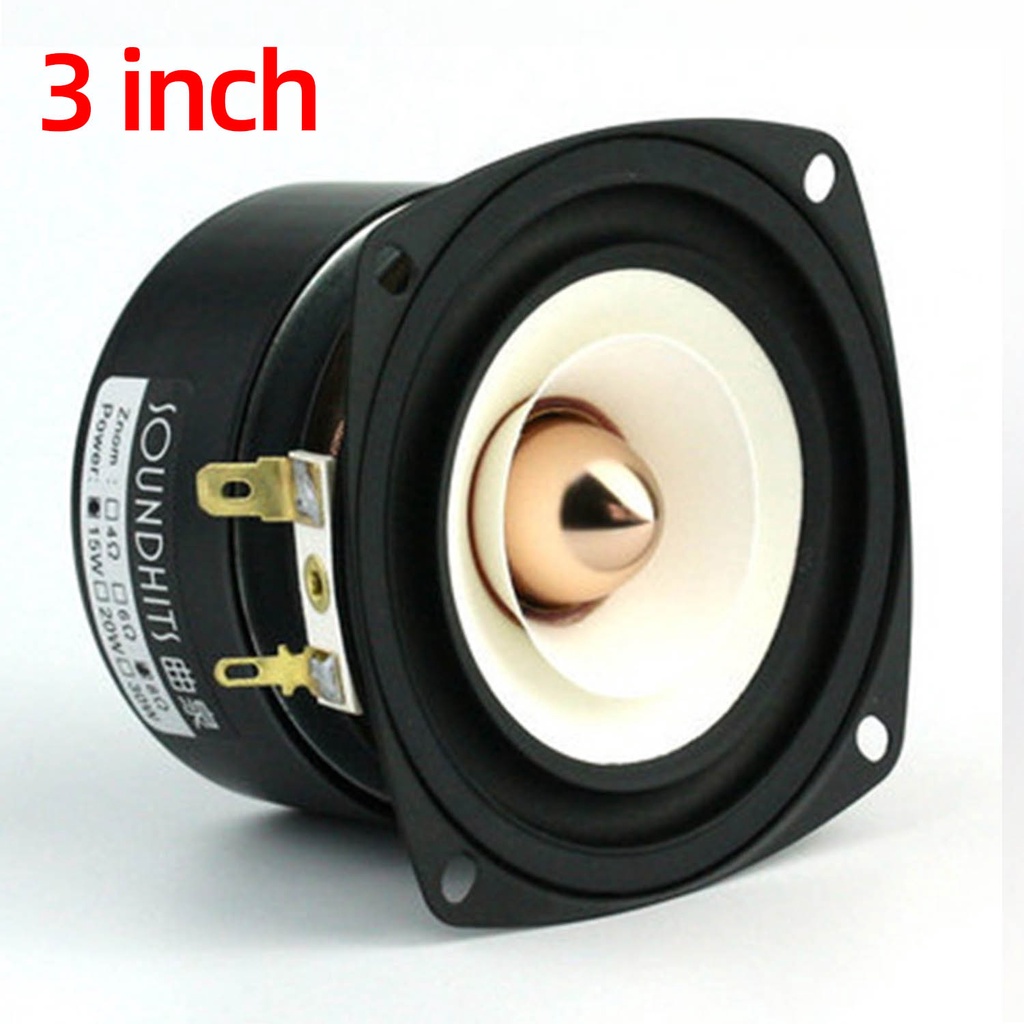 3inch Full Range frequency Speaker 3 inch 90MM unit with aluminum head ...