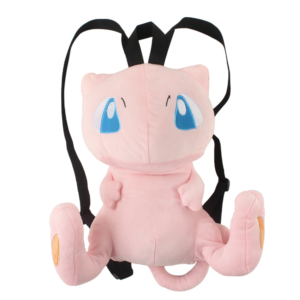 30cm Anime Pokemon Mew Mewtwo Mewtu Plush Doll Backpack Model For Child ...