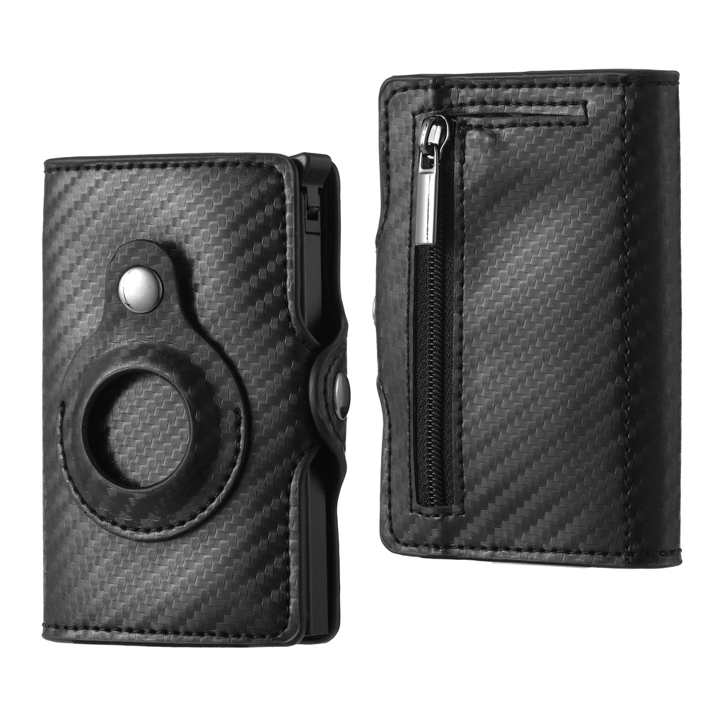 Air tag card holder tracker men wallet rfid blocking card box as gift ...