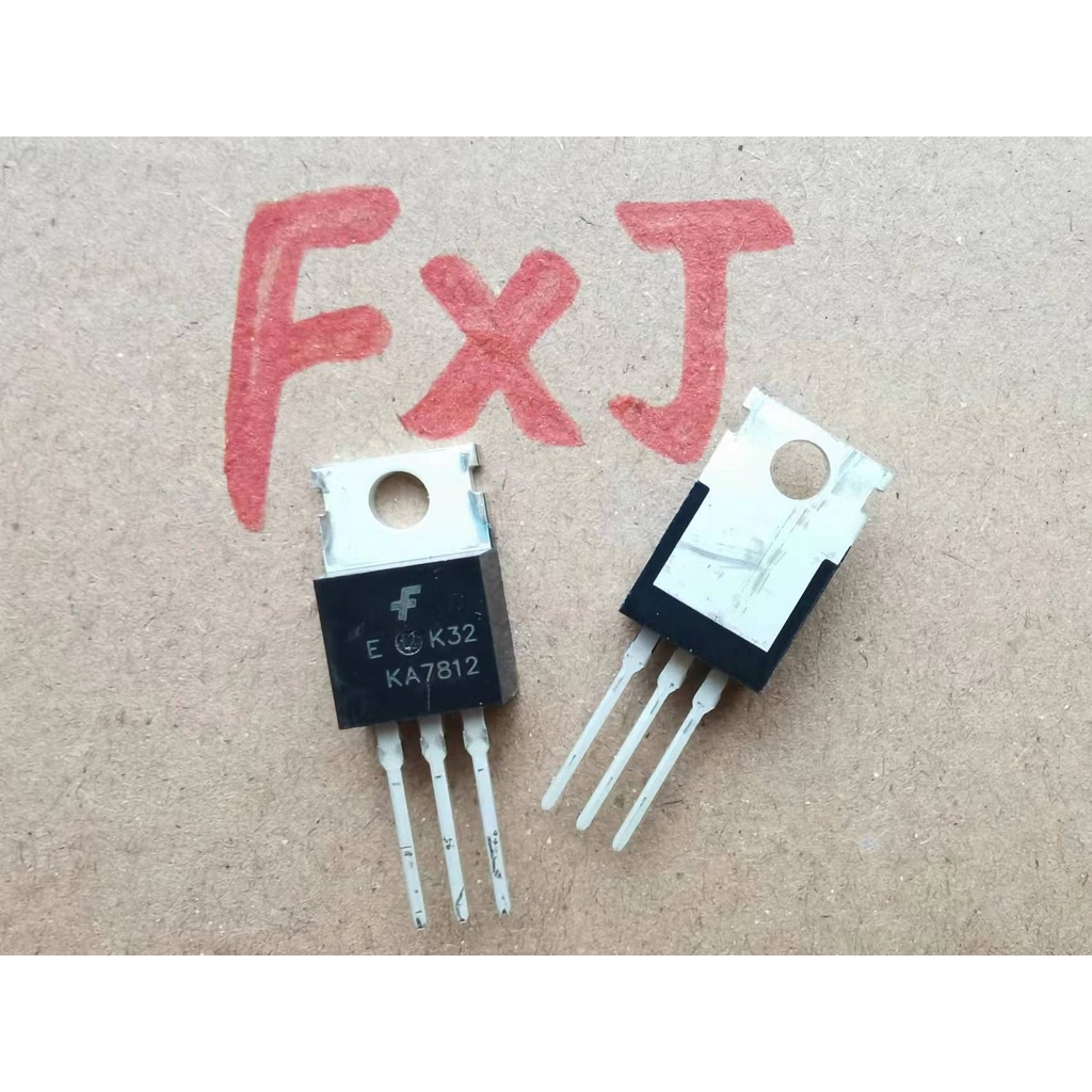 (10 Pcs) KA7812ETU Three-End Voltage Regulator KA7812 | Shopee Philippines