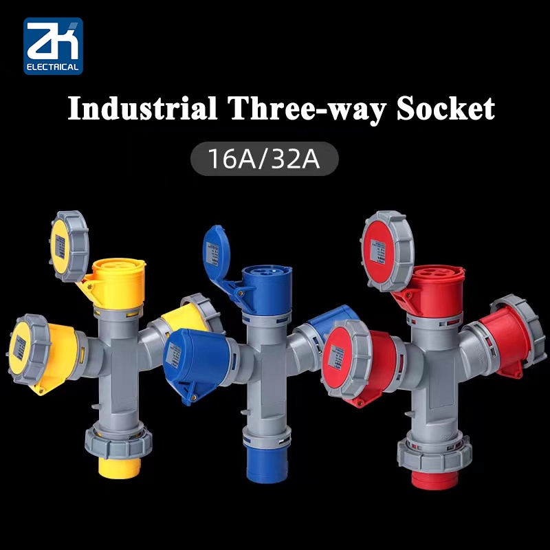 3-core 4-core 5-core Y-type three-way waterproof industrial aviation ...