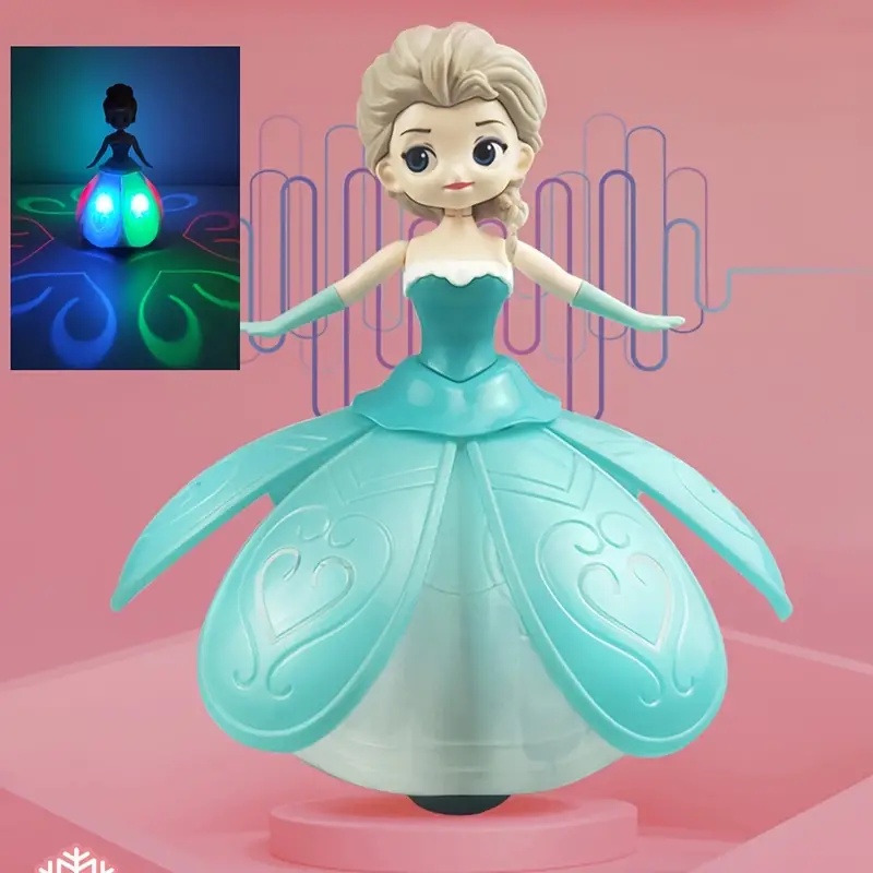 Princess Musical Dancing Angel Doll With LED Lights And Music, 360 ...