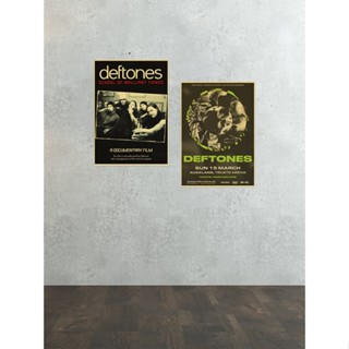 Deftones Singer Kraft Paper Posters Popular Band Vintage Print Pictures ...