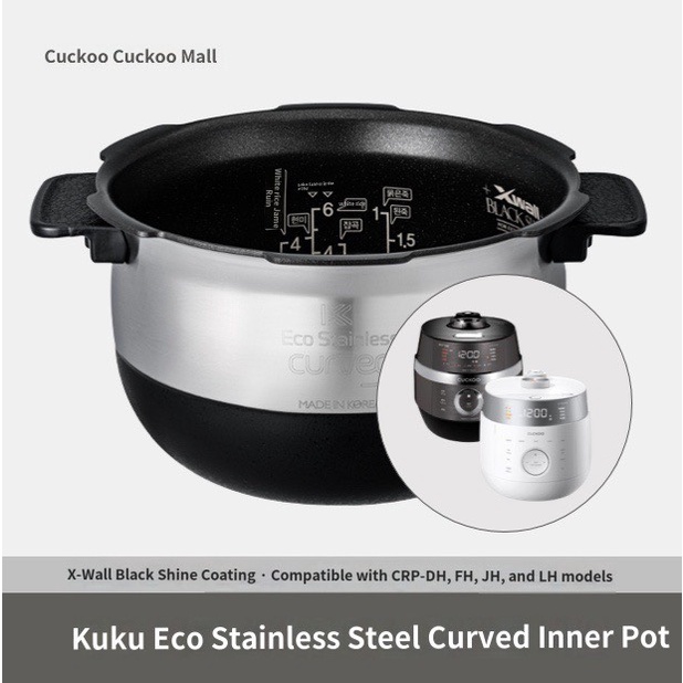 Cuckoo Inner Pot fo 10 / 6 Person CRI-HC0620H CRI-HC1020H | Shopee ...