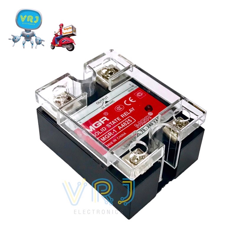 SSR Model Mgr-1 A4825 (25A) AC-AC (Solid State Relay) Solid Relay ...