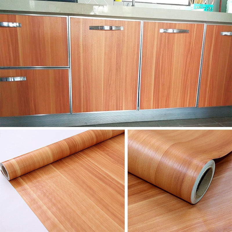 Waterproof Moisture-Proof Imitation Wood Grain Sticker Self-Adhesive ...