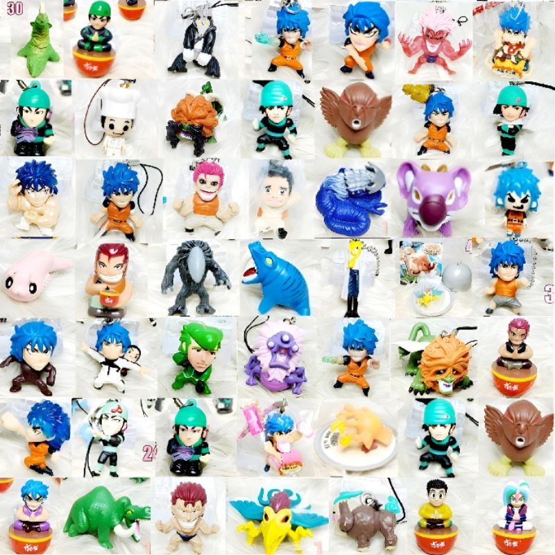Sh Doll Model Figure Gachapon toriko Food Hunter Set 1 Real Japanese ...