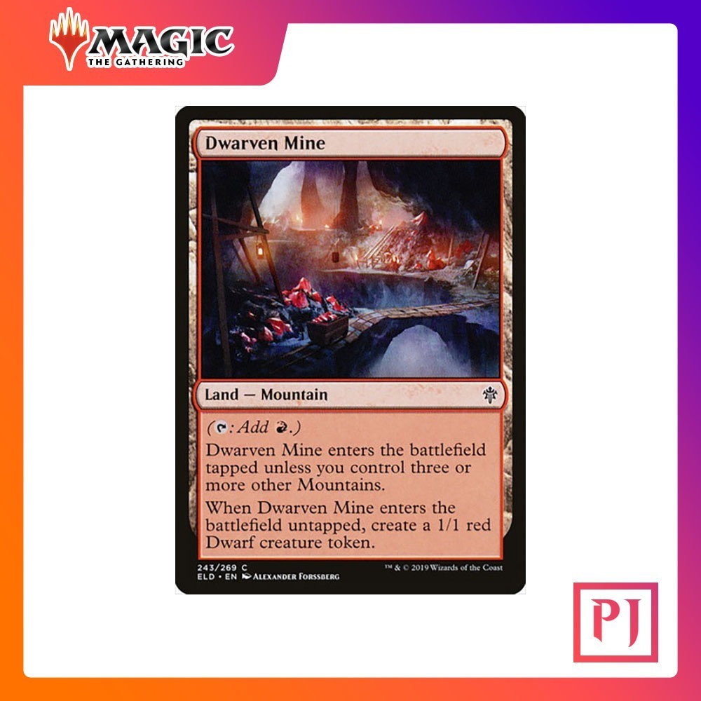 [MTG] Dwarf Mine [ELD] [LAND] [COMMON] [NORMAL] [ENG] (Magic Card/Magic ...